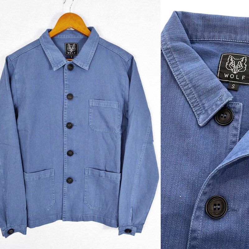 Men Canvas Chore Coat - Etsy