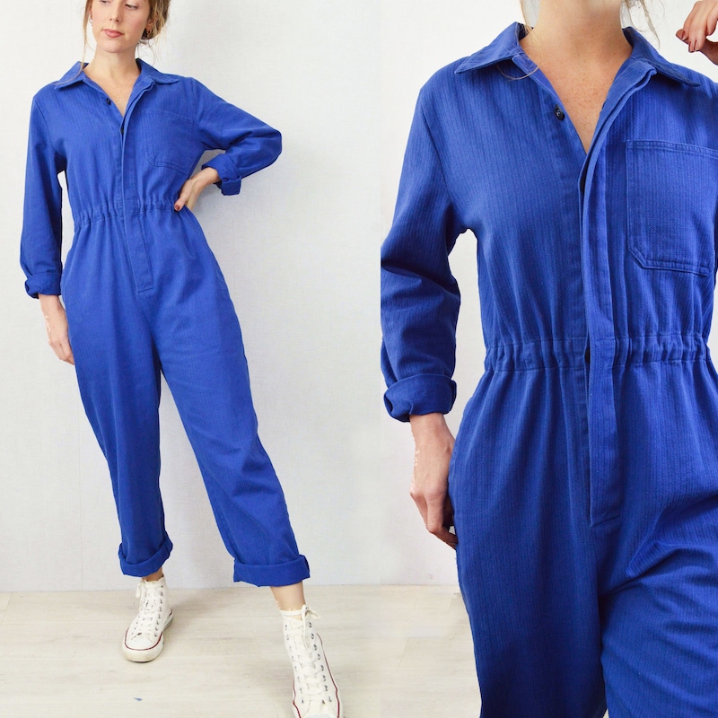 Blue Jumpsuit Men - Etsy
