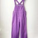 Purple Workwear Dungarees - Bib Coveralls All in One - XS S M L - Etsy