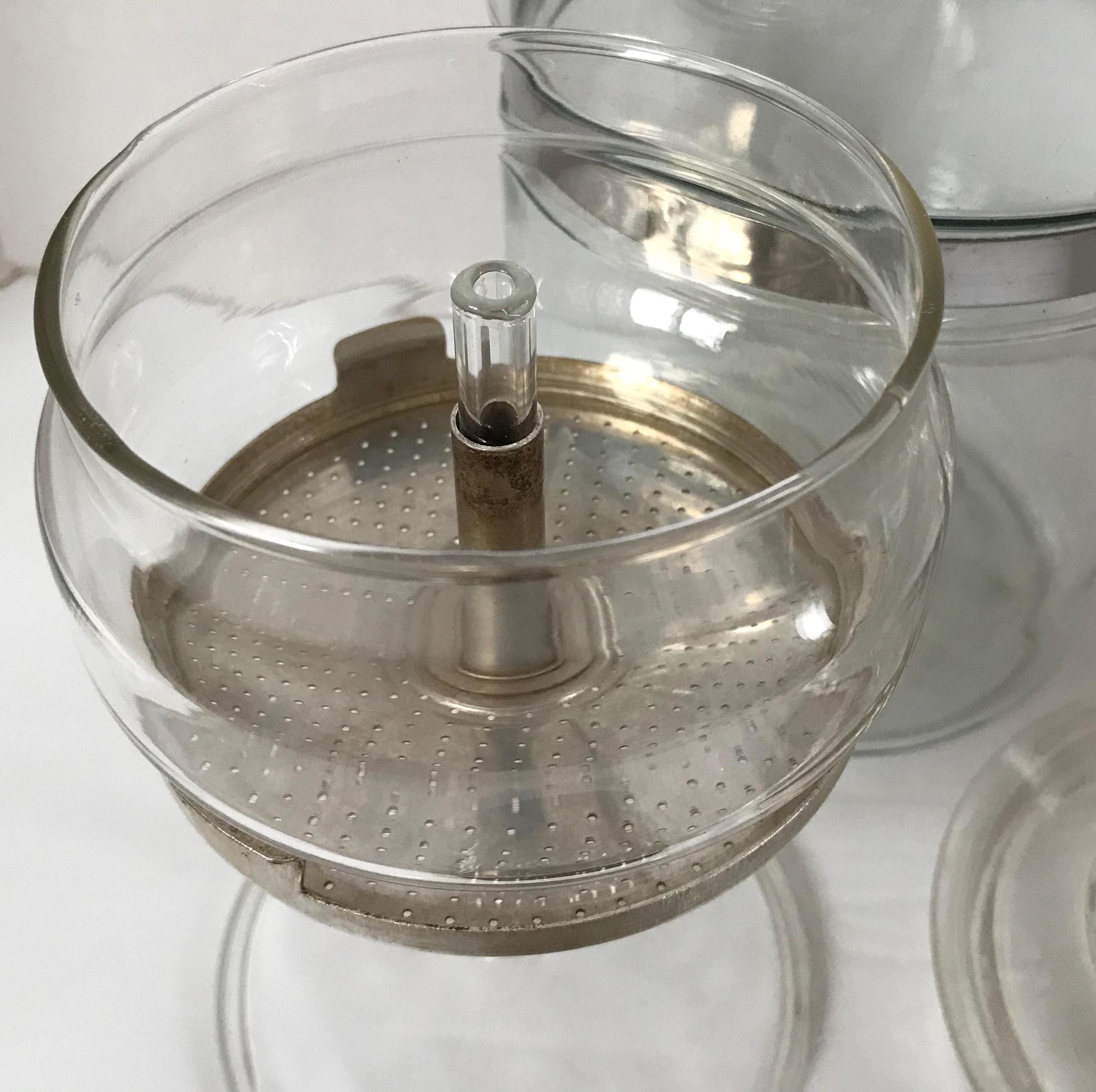 Pyrex Flameware Complete Glass Percolator 9 Cup Model #7759B Vintage 60 ...