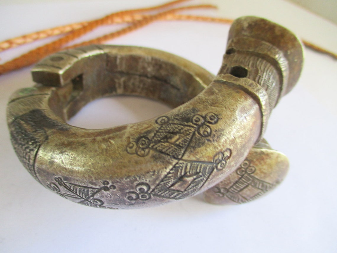 Manilla Bracelet 665 GR Cuff Manille Africa Native Slave Old - Etsy