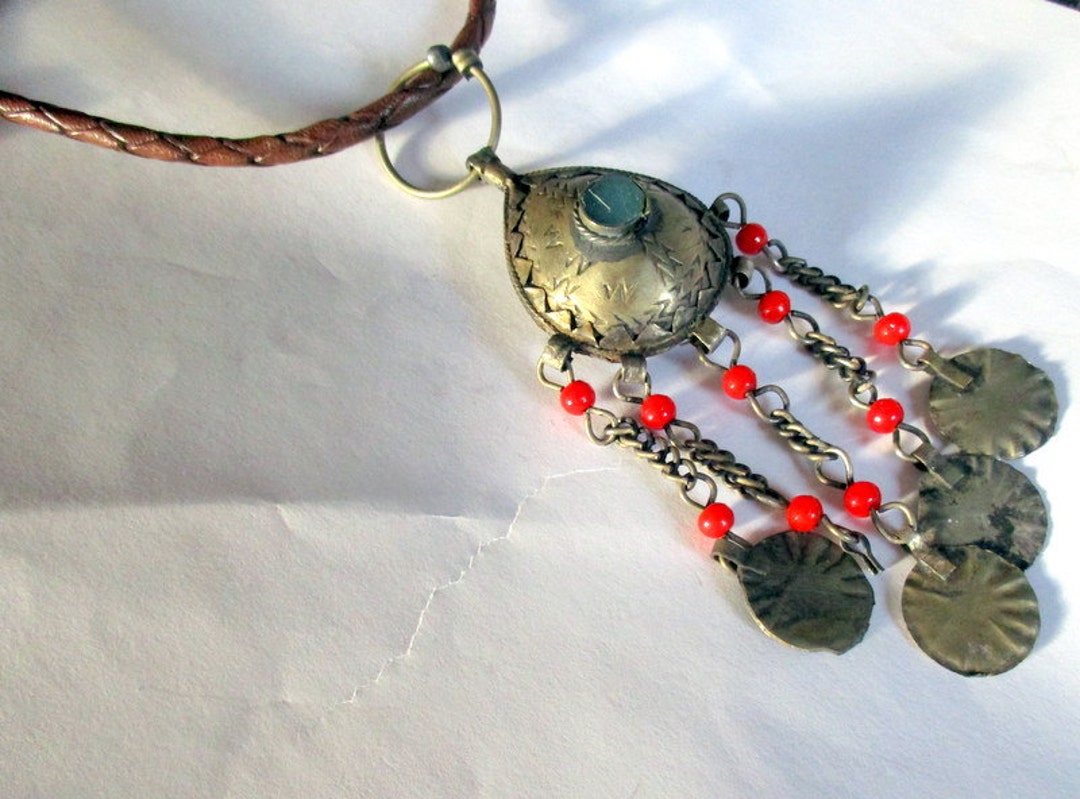 Amulet Silver Berber Silver Morocco Berber Arabic Fatima Ethno Tribal ...