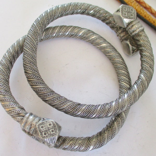Antique Ethiopia Silver Bangle - Etsy UK