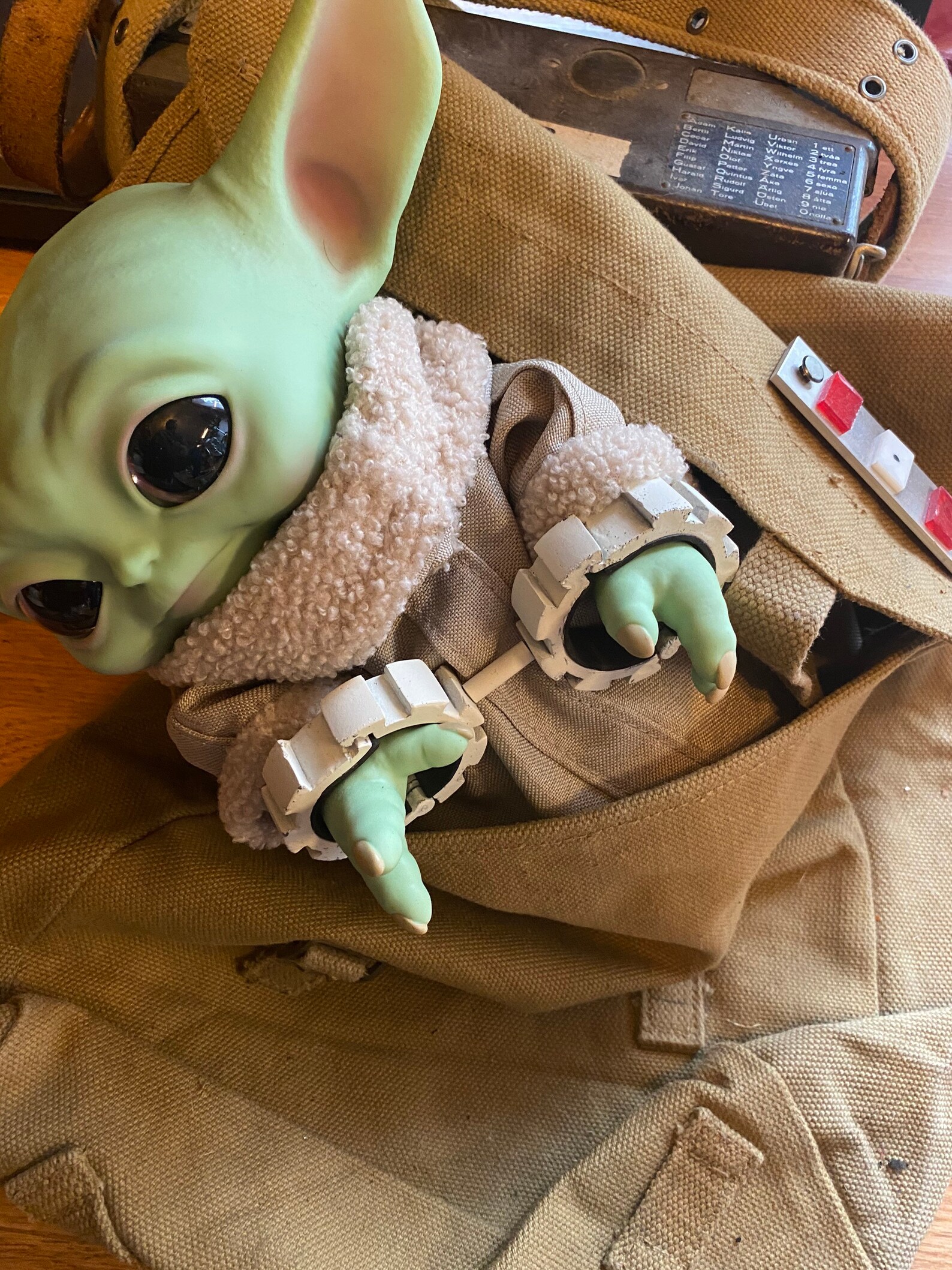 Mini Imperial Binder Cuffs Baby Yoda Prop Kit | Etsy