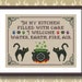 Kitchen Witchery Rules Cross Stitch Pattern PDF - in My Kitchen ...