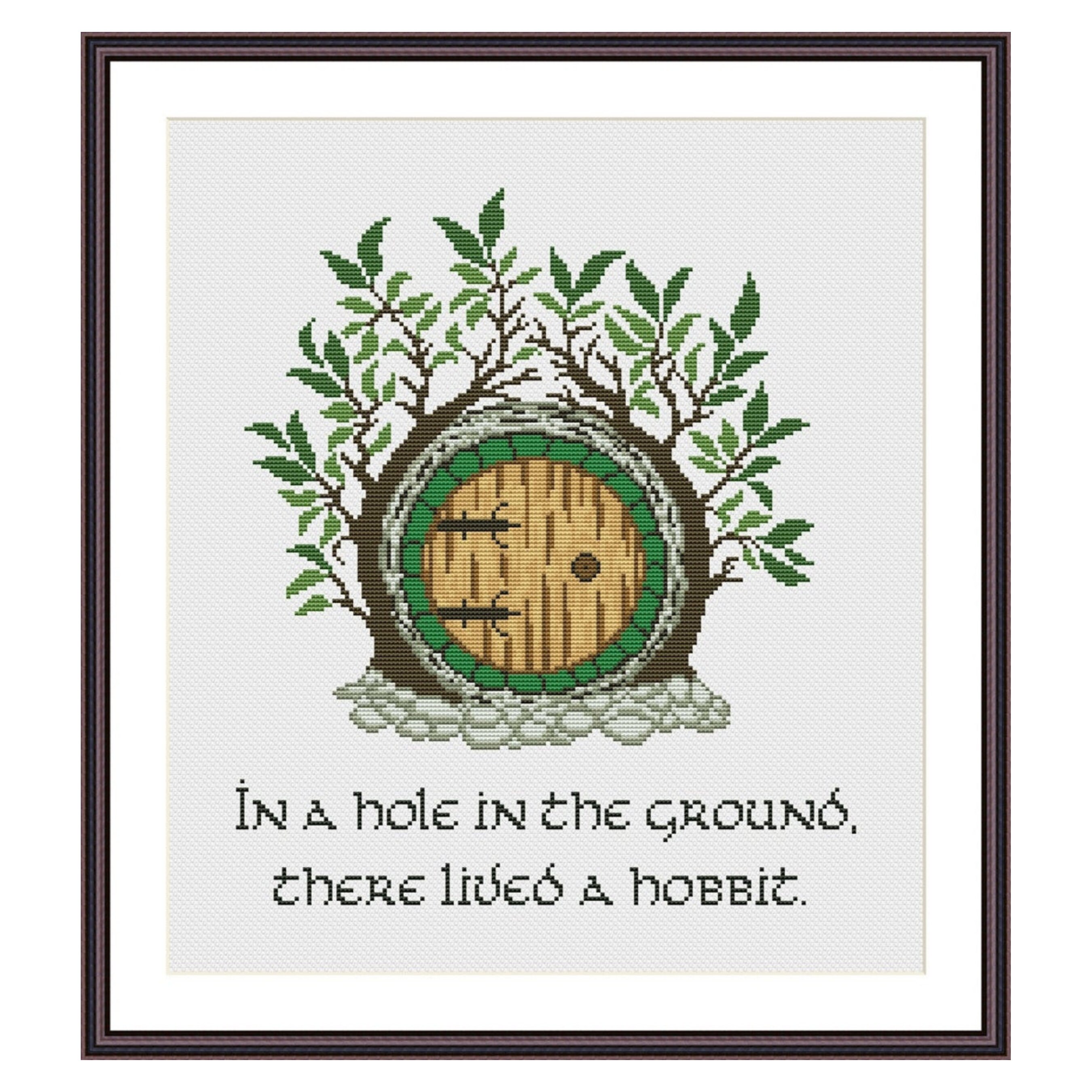 The Hobbit Cross stitch pattern pdf format Thorin Sewing & Fiber Sewing ...