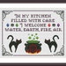 Kitchen Witchery Rules Cross Stitch Pattern PDF - in My Kitchen ...