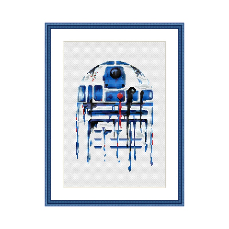 Death Star Cross Stitch - Etsy