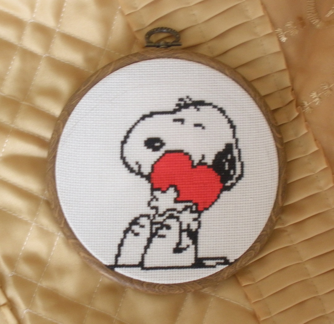Cross Stitch Pattern PDF Snoopy Dog Instant Download - Etsy