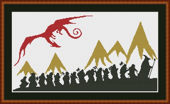 The Hobbit Smaug Silhouette