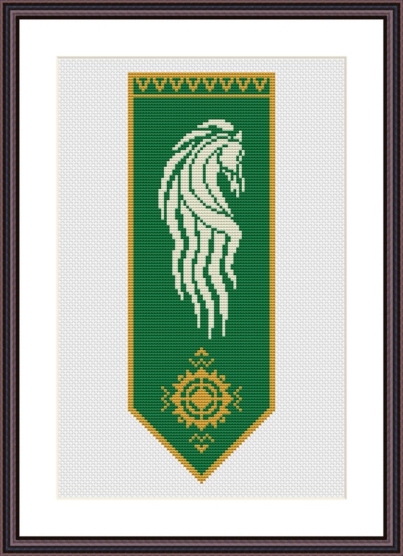 LOTR Rohan Cross Stitch Pattern PDF Instant Download - Etsy
