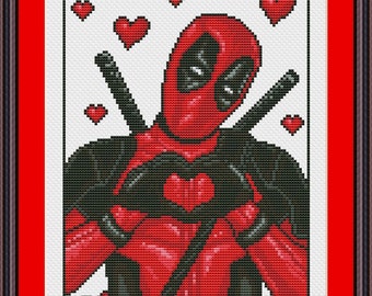 Deadpool Stitch | Etsy