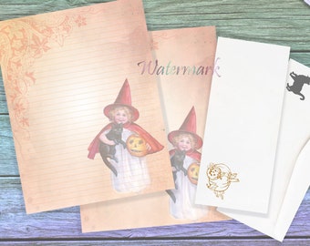 Halloween Writing Paper - Etsy