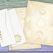 Sun Spell Writing Paper Set Sun Letter Paper Golden - Etsy