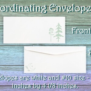 Wolf Forest Writing Paper Set Wolf Stationery Paper Letter Paper Forest ...