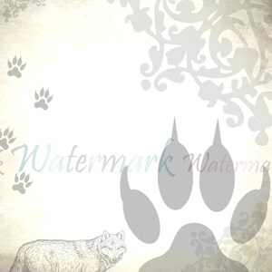 Grey Wolf Writing Paper Set Wolves Stationery Wolf Envelope and Paper ...