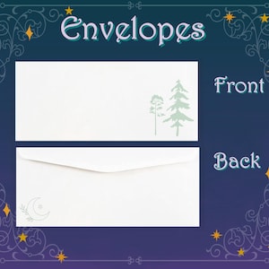 Wolf Forest Writing Paper Set | Wolf Stationery Paper | Letter Paper ...