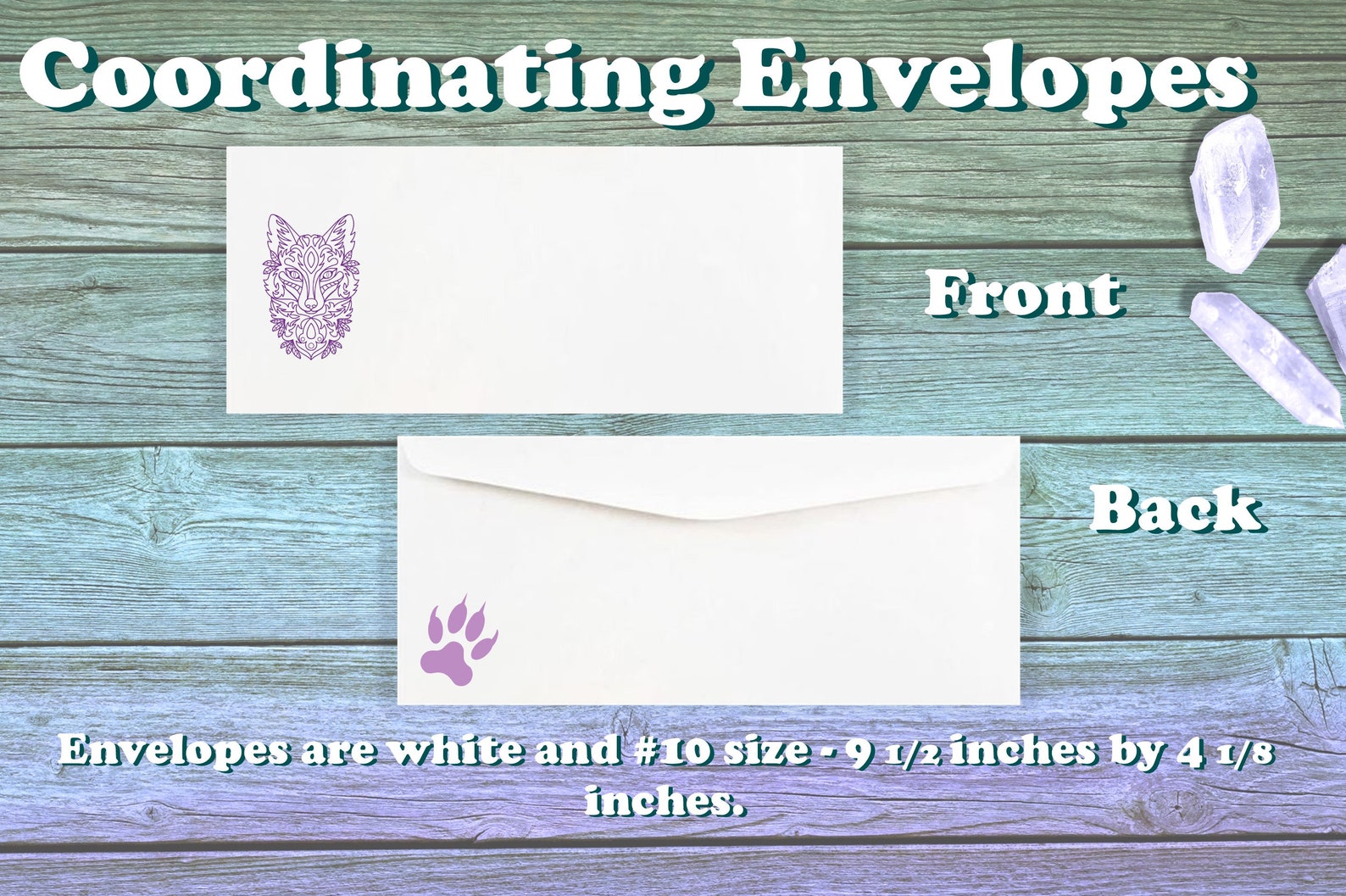 Rainbow Wolf Writing Paper Wolf Letter Paper Spirit Animal - Etsy