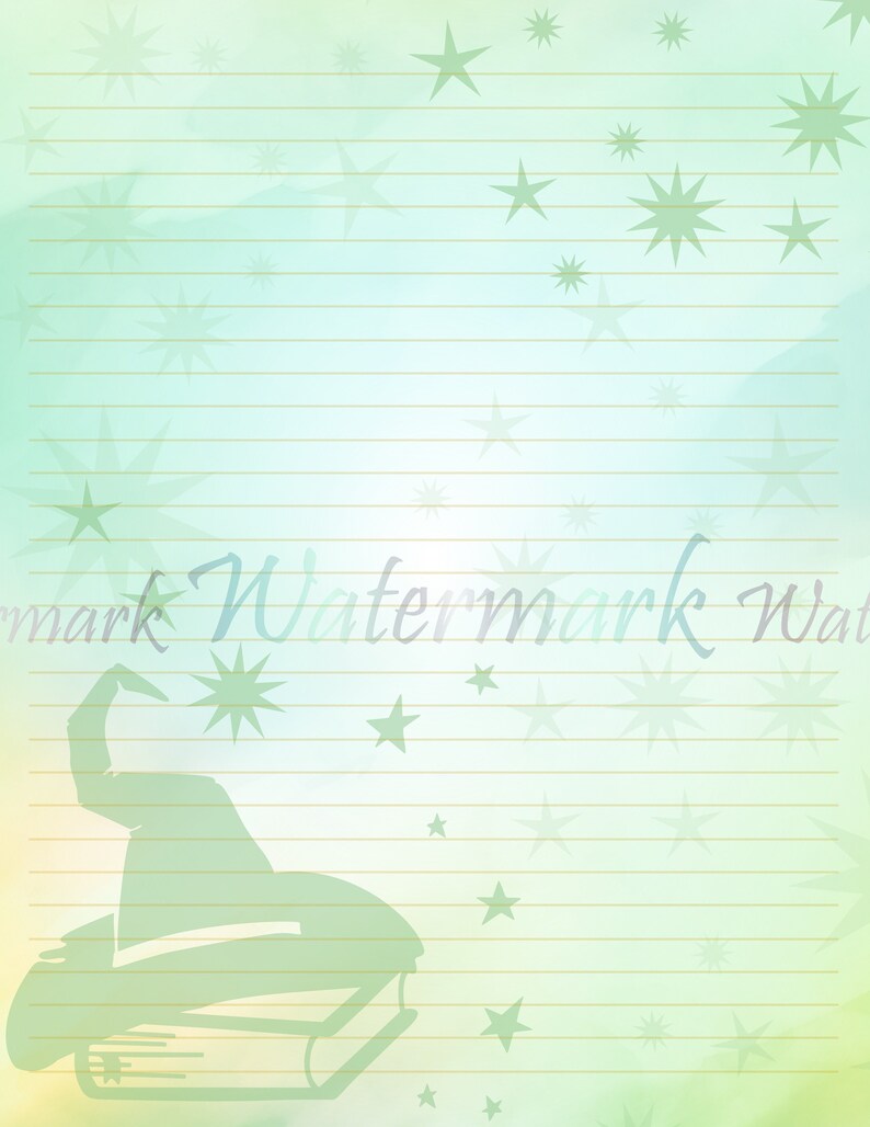 Spell Book Stationery Set | Witch Hat Writing Paper | Spell Paper ...