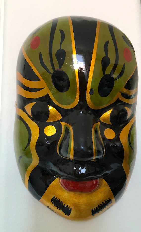 Rare Chinese Folk Mask | Etsy
