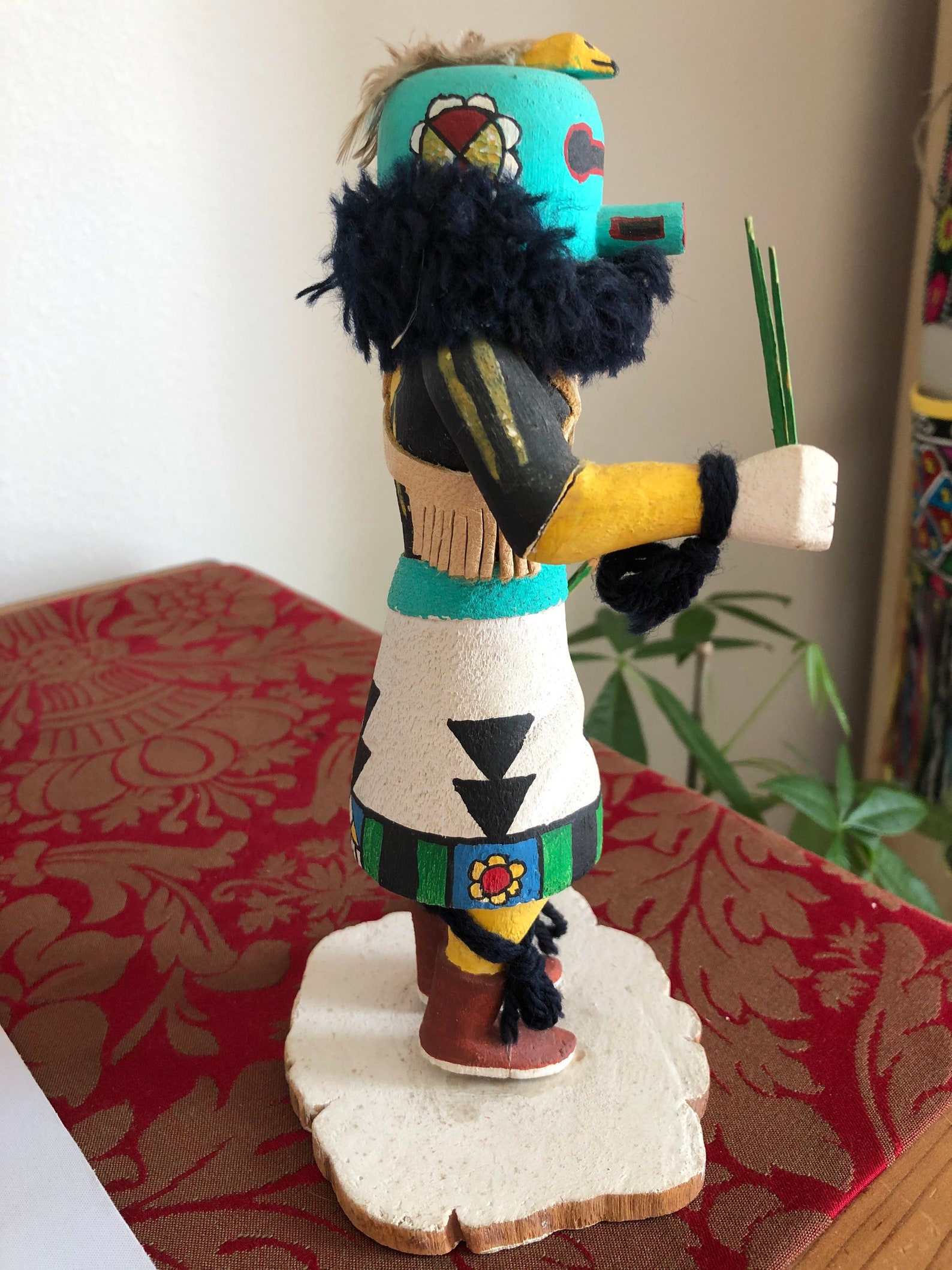 Vintage Native Indian Zuni Warrior by Courtney Mahkee - Etsy 日本
