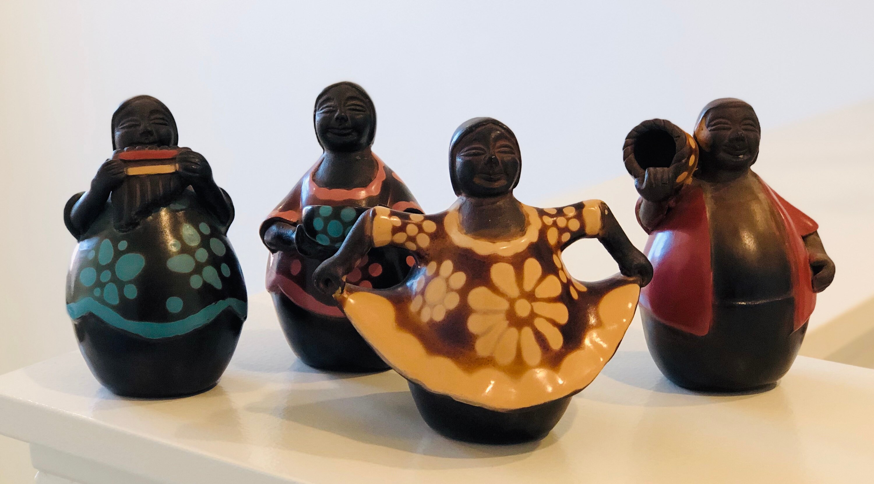 Peruvian Folk Art Chulucanas Figurines - Etsy