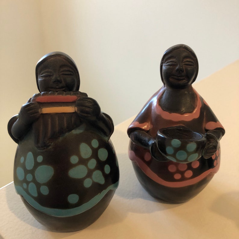 Peruvian Folk Art Chulucanas Figurines - Etsy