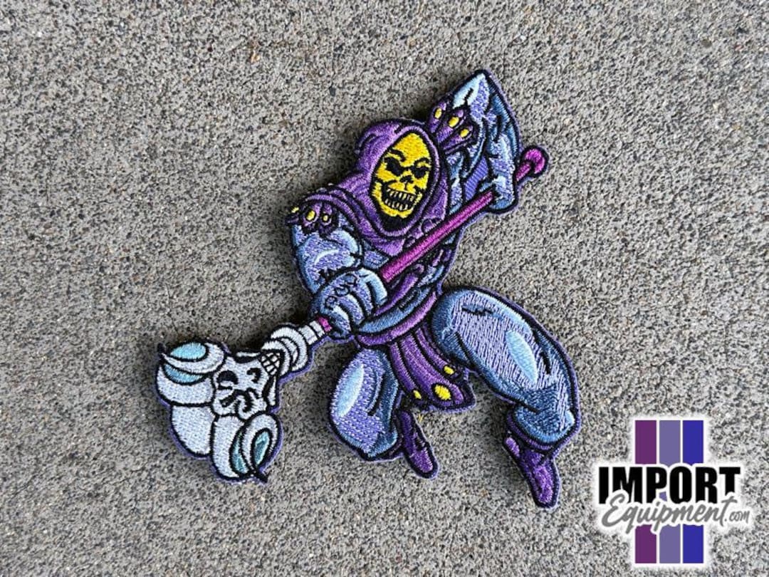 Skeletor MOTU Evil Patch - Limited 50 Pairs Made. Limited Supply Left - Etsy