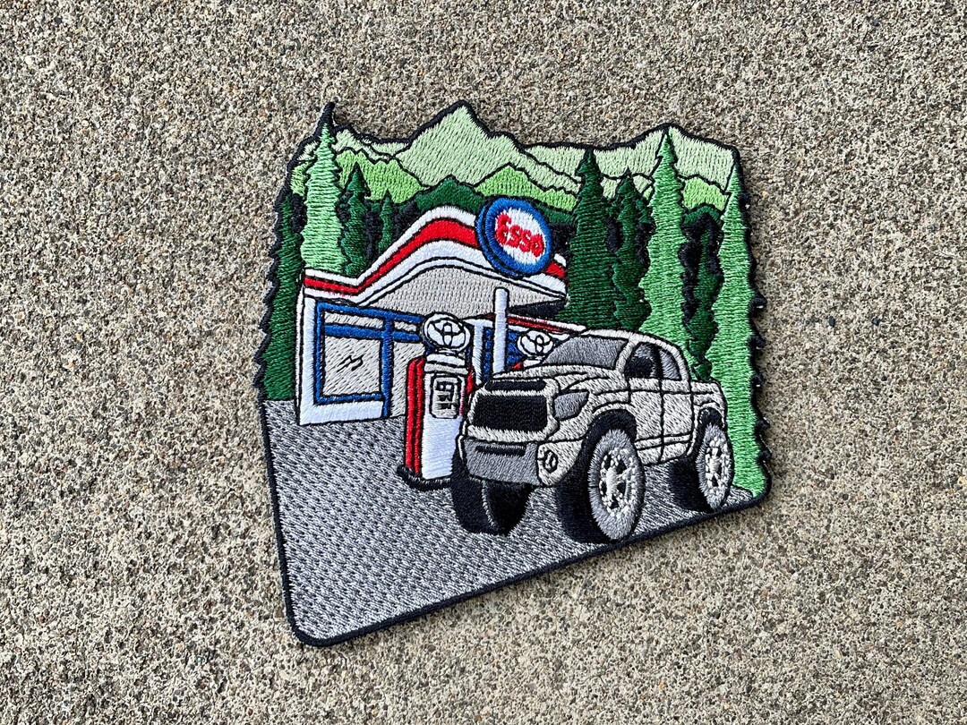 Retro Gas Station Patch Toyota Tundra - V3 - Threaded Patch - Fully ...