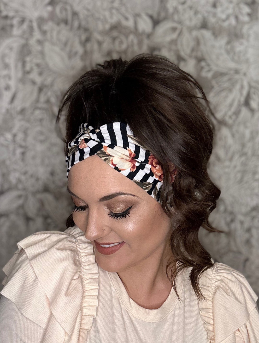 Womens Headband With Buttons for Masks,ear Saver Headband, Nurse ...