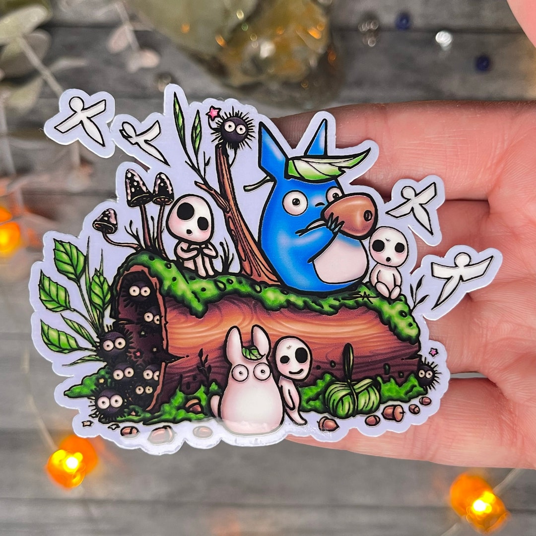 Forest Spirits Sticker | Sprite Sticker | Soot Spirits Sticker | Forest ...