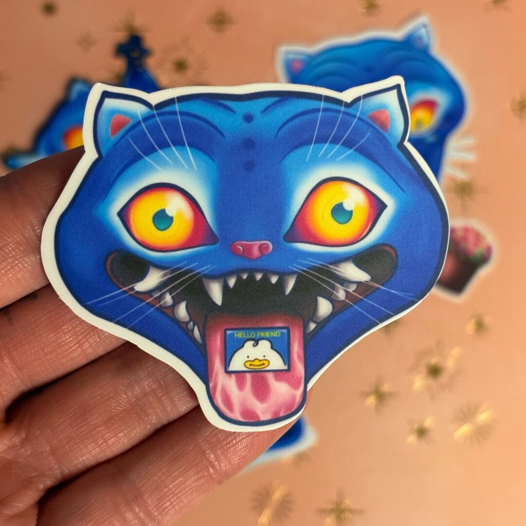 Derpy the Tiger Sticker | Kpop Demon Hunters | Derpy Sticker | Derpy ...