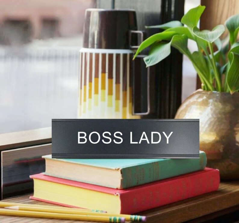 Funny Desk Plate Signs - Etsy