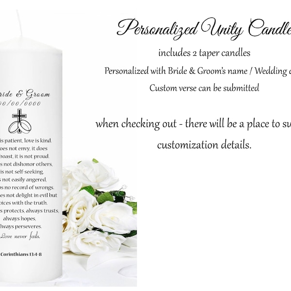 Unity Candle - Etsy