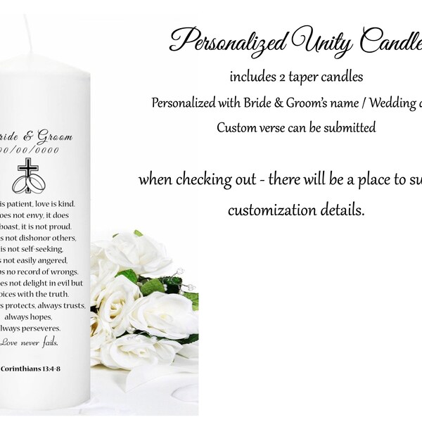 Spanish Unity Candle - Etsy