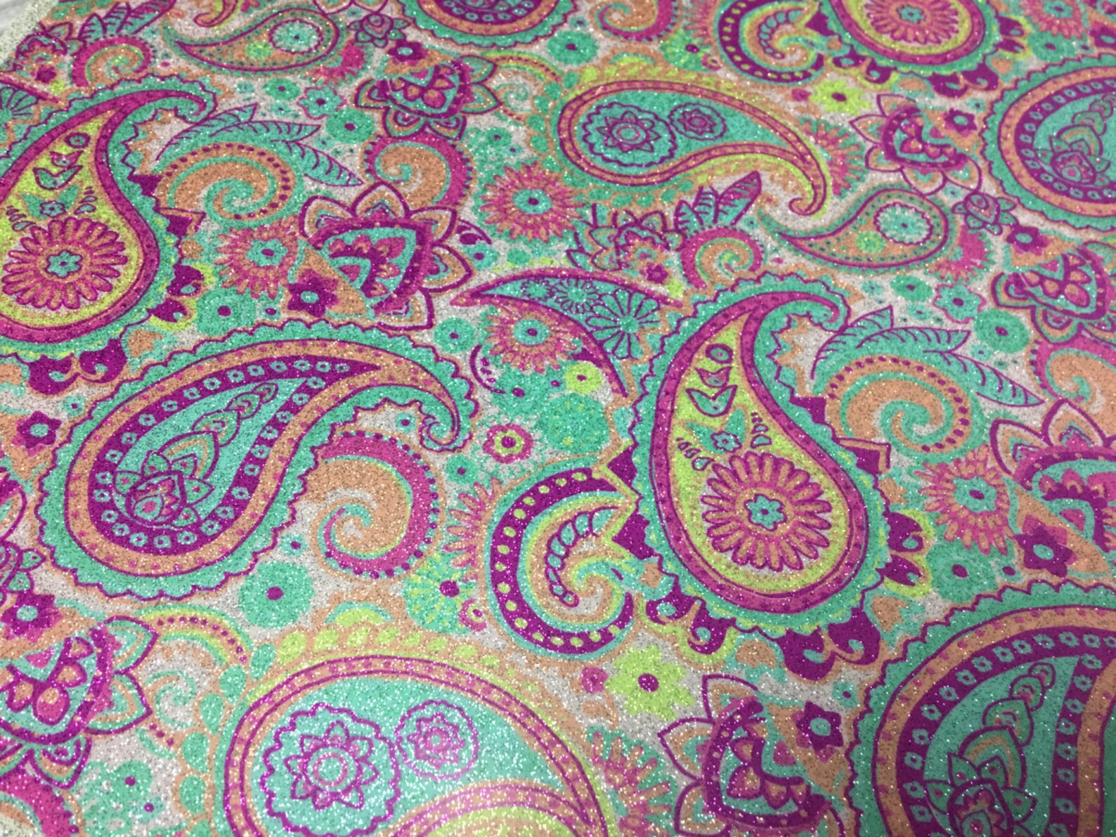 Paisley Printed Vinyl, Adhesive Vinyl, Heat Transfer Vinyl, Pattern ...