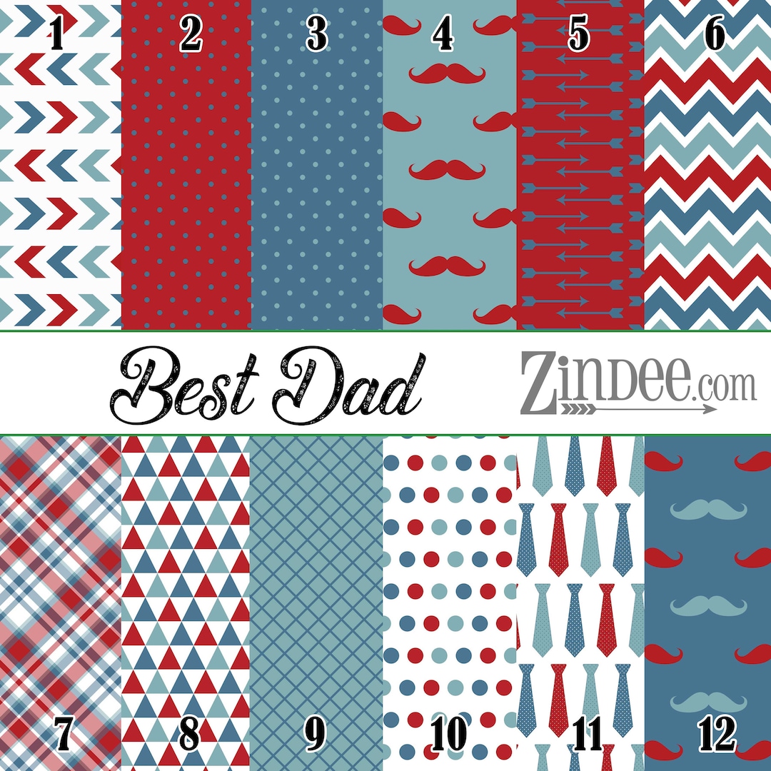 Best Dad Printed Vinyl, Adhesive Vinyl, Heat Transfer Vinyl, Pattern ...