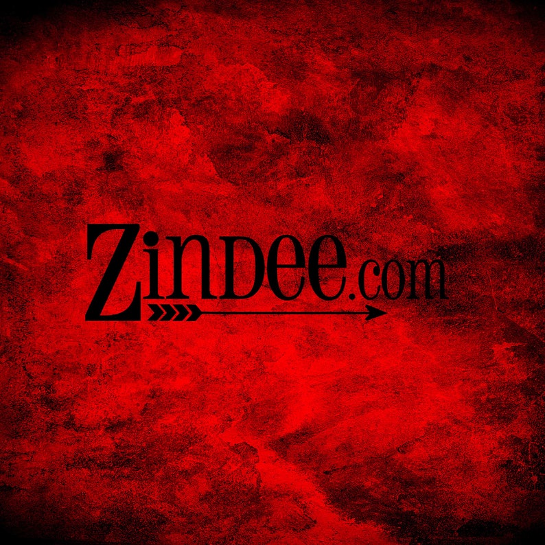 Grunge Red Distressed Vinyl Printed Heat Transfer Vinyl or Adhesive ...