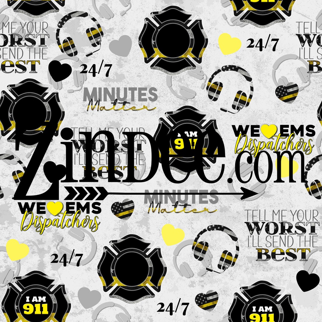 EMS Dispatcher Heat Transfer Vinyl or Adhesive Vinyl, Heat Transfer ...