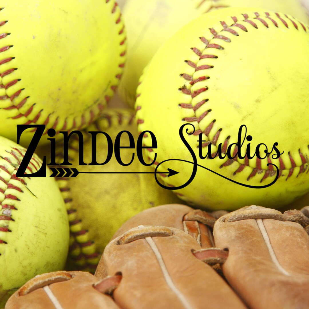 Softball and Glove Vinyl, Adhesive Vinyl, Heat Transfer Vinyl, Pattern ...