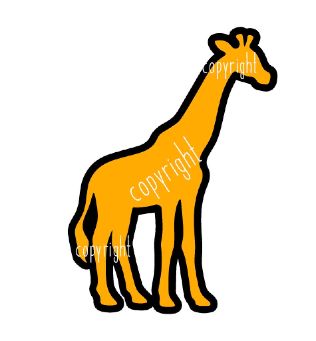 Giraffe Cut File SVG, DXF, Cut File, Vinyl Ready Design, SVG File ...