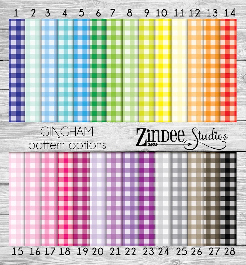 Gingham Printed Vinyl, Adhesive Vinyl, Heat Transfer Vinyl, Pattern ...