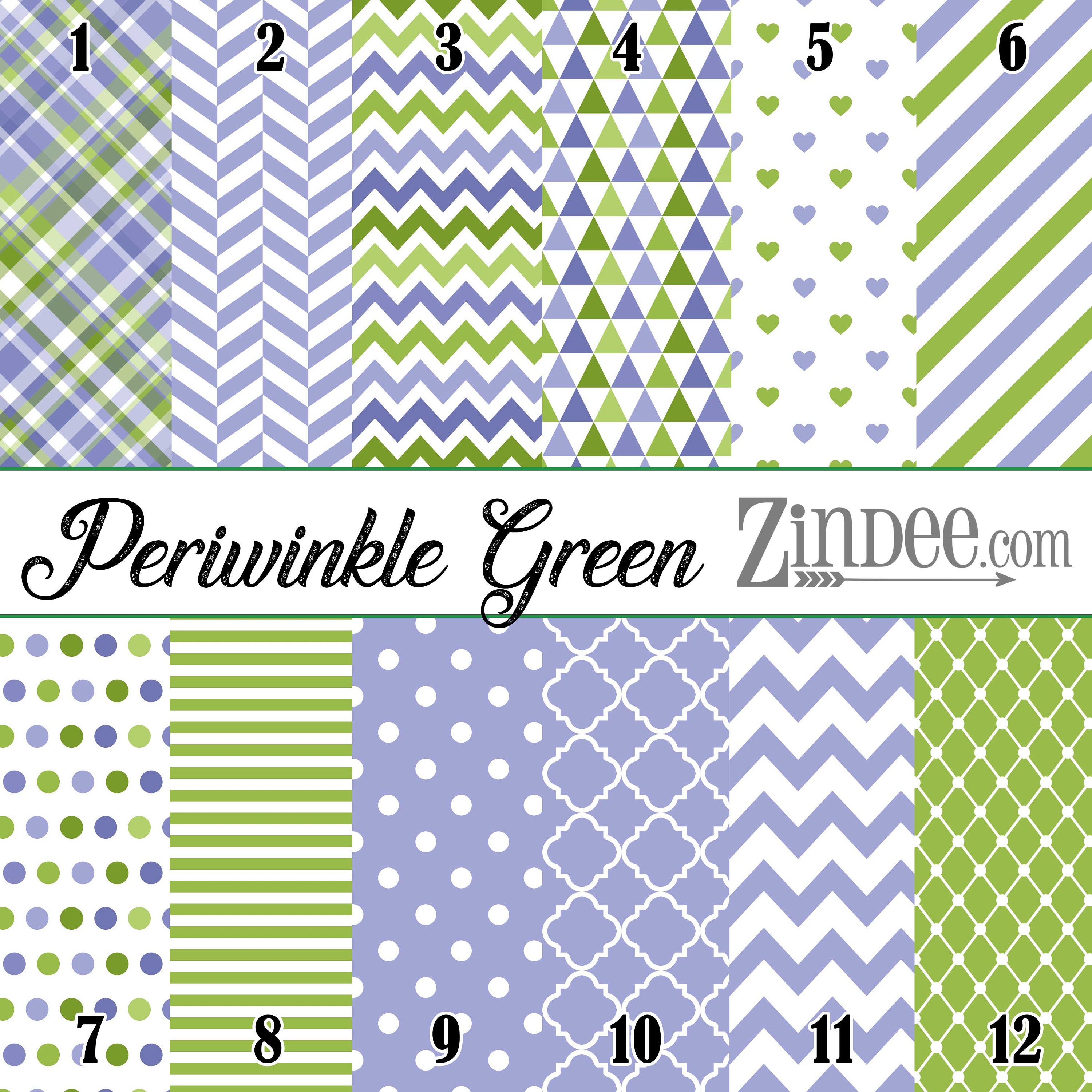 Periwinkle Green Printed Vinyl, Adhesive Vinyl, Heat Transfer Vinyl ...