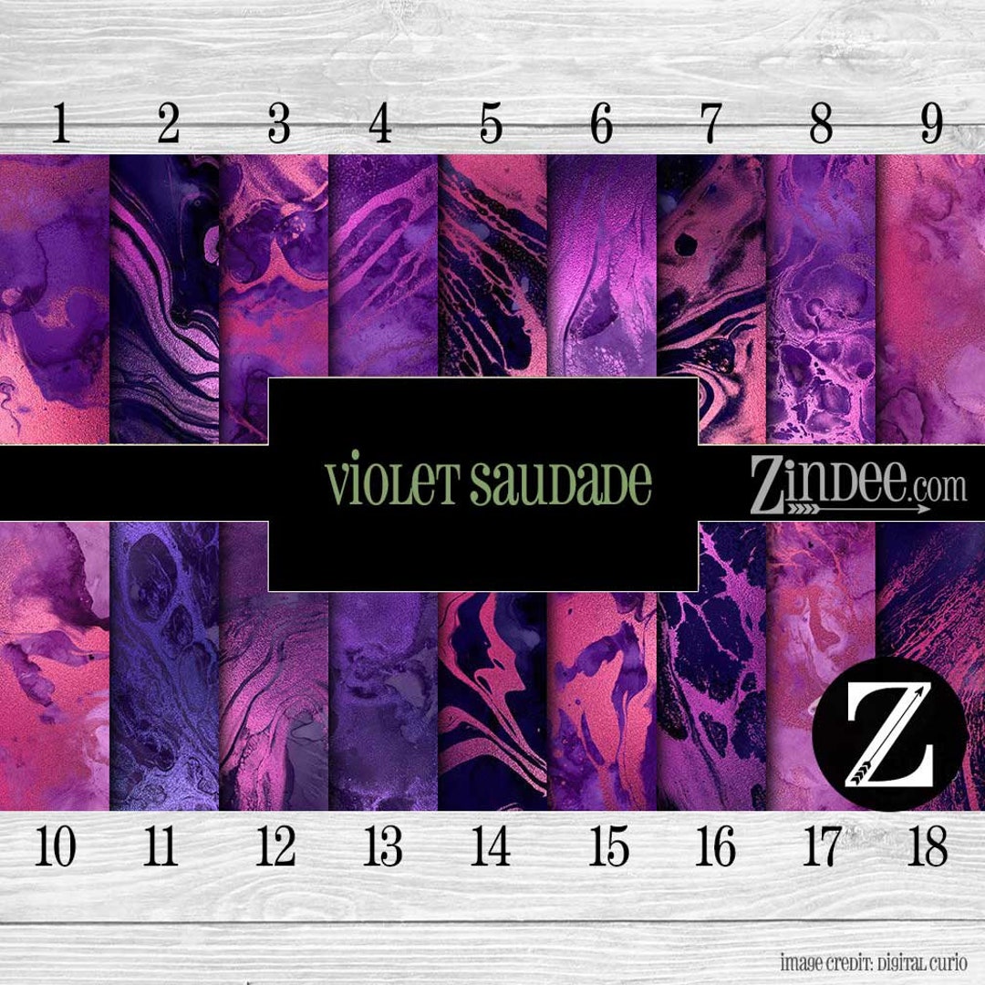 Violet Saudade Printed Vinyl, Adhesive Vinyl, Heat Transfer Vinyl ...