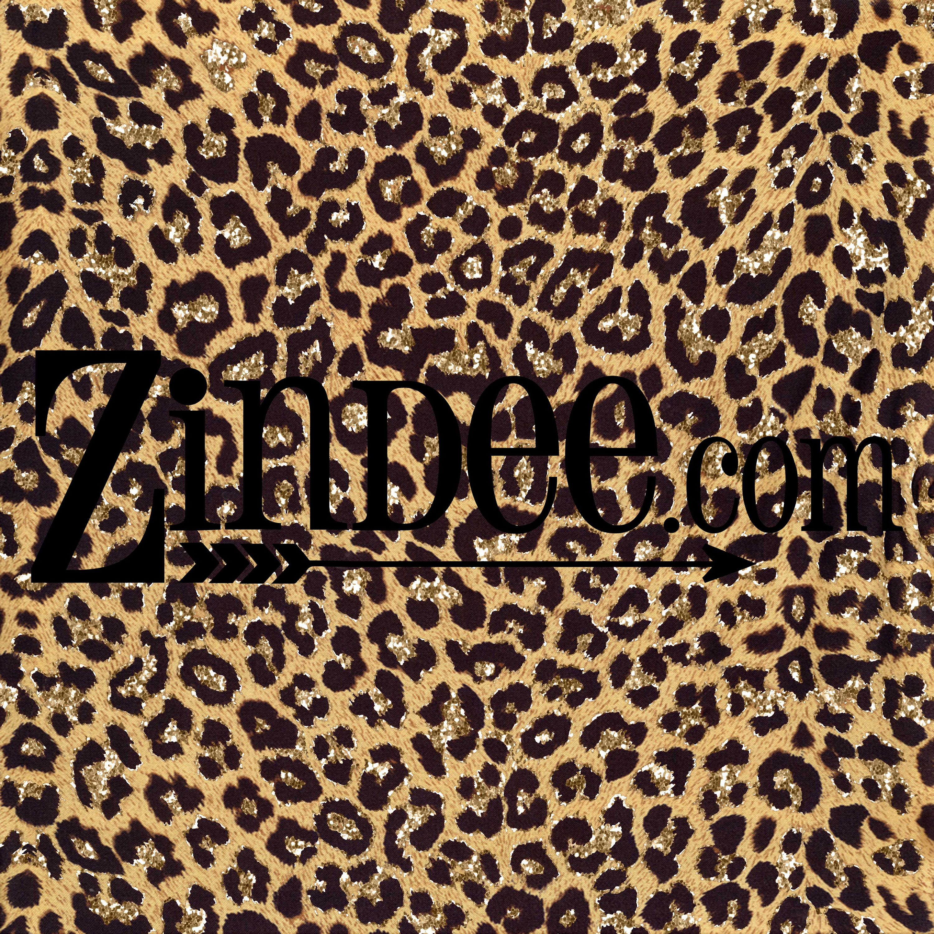 Glitter Leopard Vinyl Heat Transfer Vinyl or Adhesive Vinyl, Heat ...