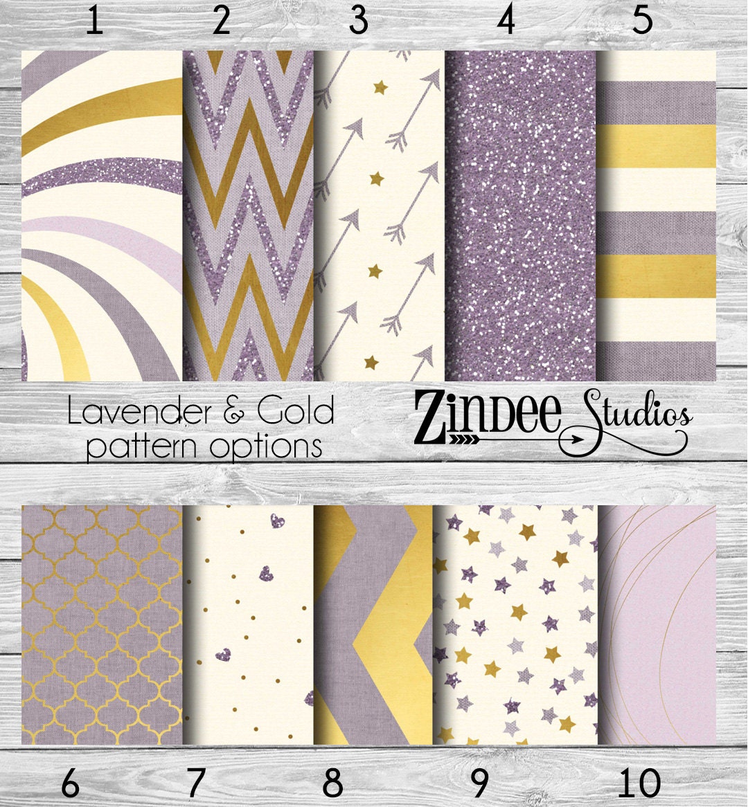 Lavender and Gold Printed Vinyl, Adhesive Vinyl, Heat Transfer Vinyl ...