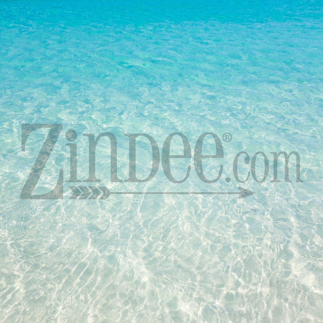 Beach Water Vinyl Heat Transfer Vinyl or Adhesive Vinyl, Heat Transfer ...