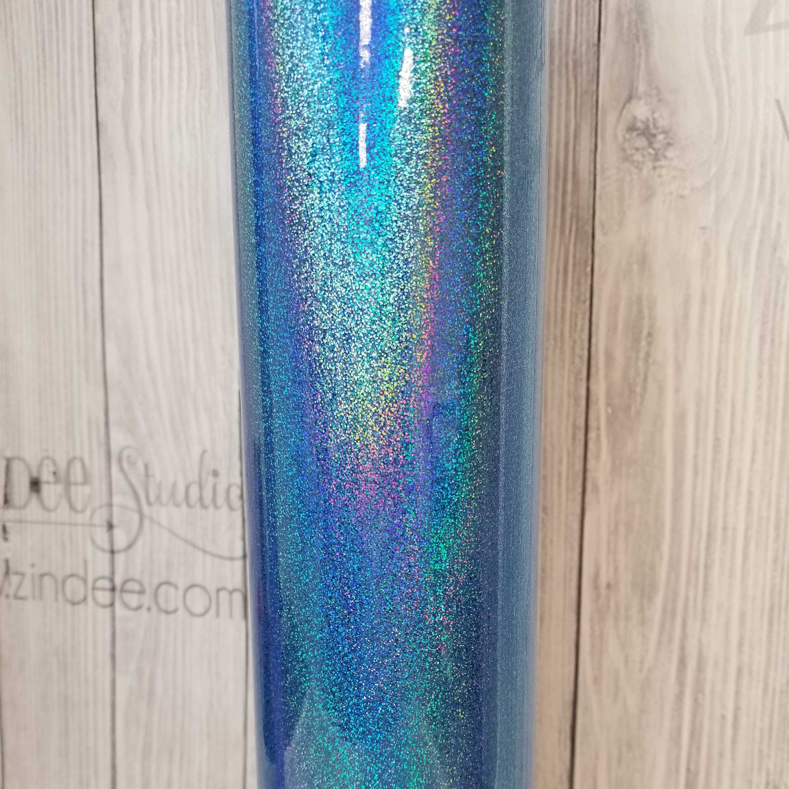 sky blue Holographic Glitter Adhesive Vinyl 651 equivalent | Etsy