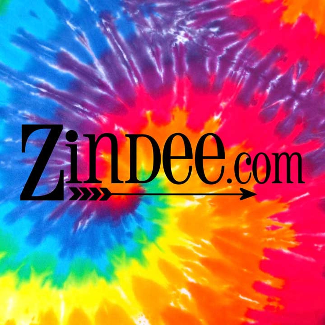 Bright Tie Dye Printed Heat Transfer Vinyl or Adhesive Vinyl, Pattern ...