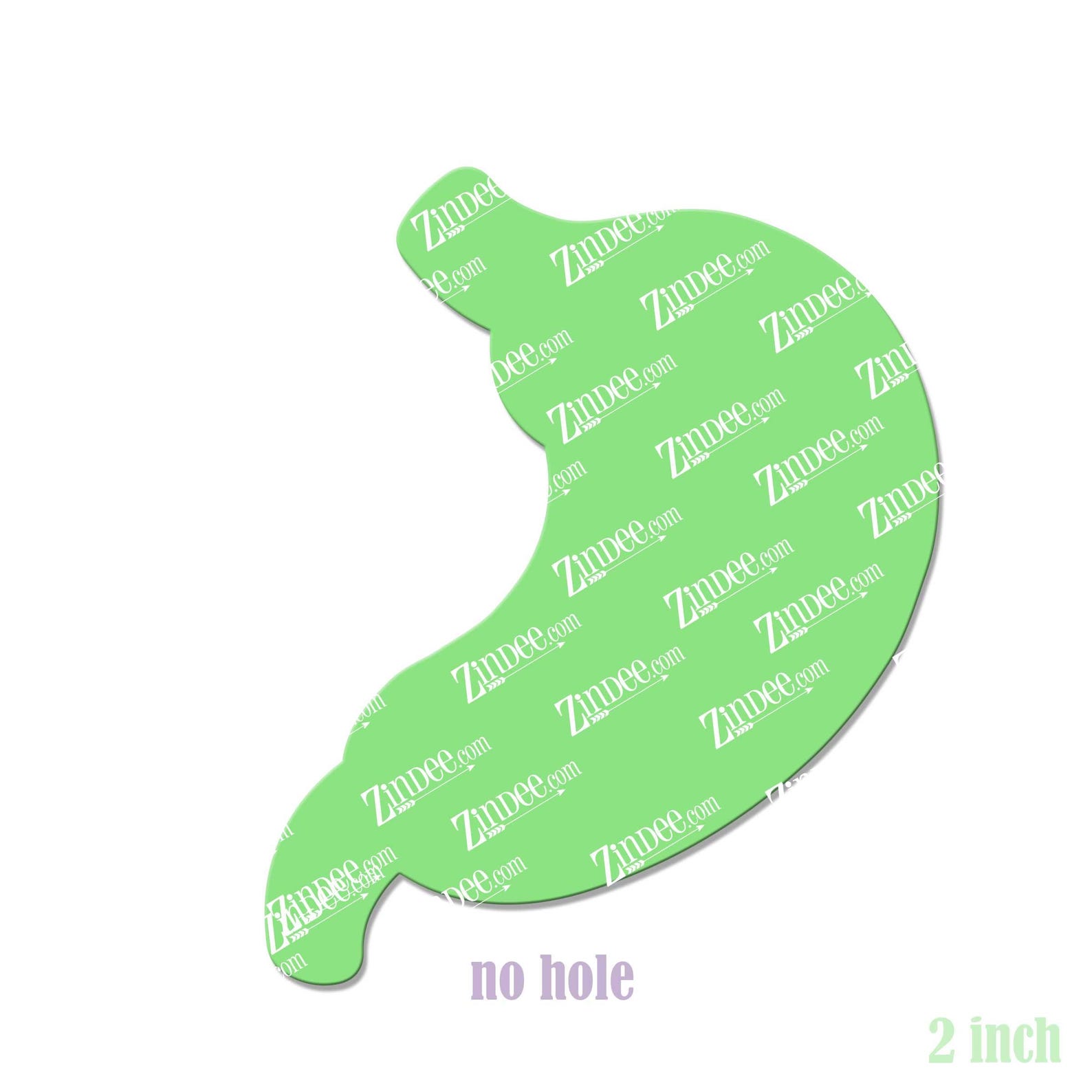 Stomach Acrylic Blank- Sticker- UV DTF (2 Inch) NO Hole - Etsy